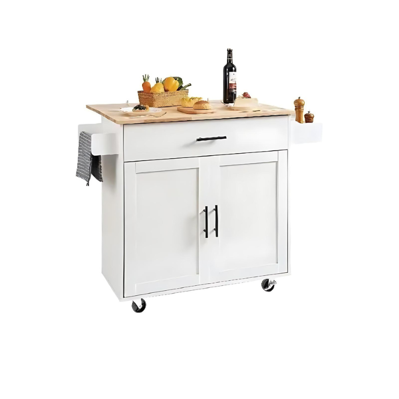 Premium Island Cart with Storage – House Prime